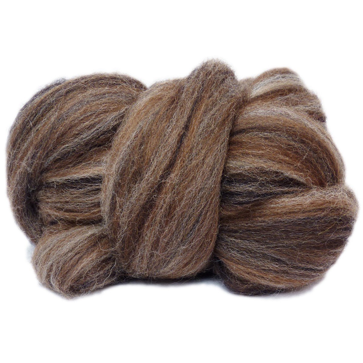 Wełna, Czesanka Polska, 10G- Melanż Brązowy - Inna marka | Sklep EMPIK.COM