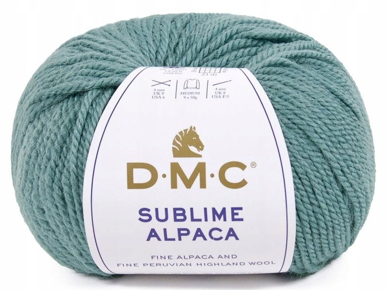 wełna DMC SUBLIME ALPACA kol. 807 / szałwiowy - DMC | Sklep EMPIK.COM