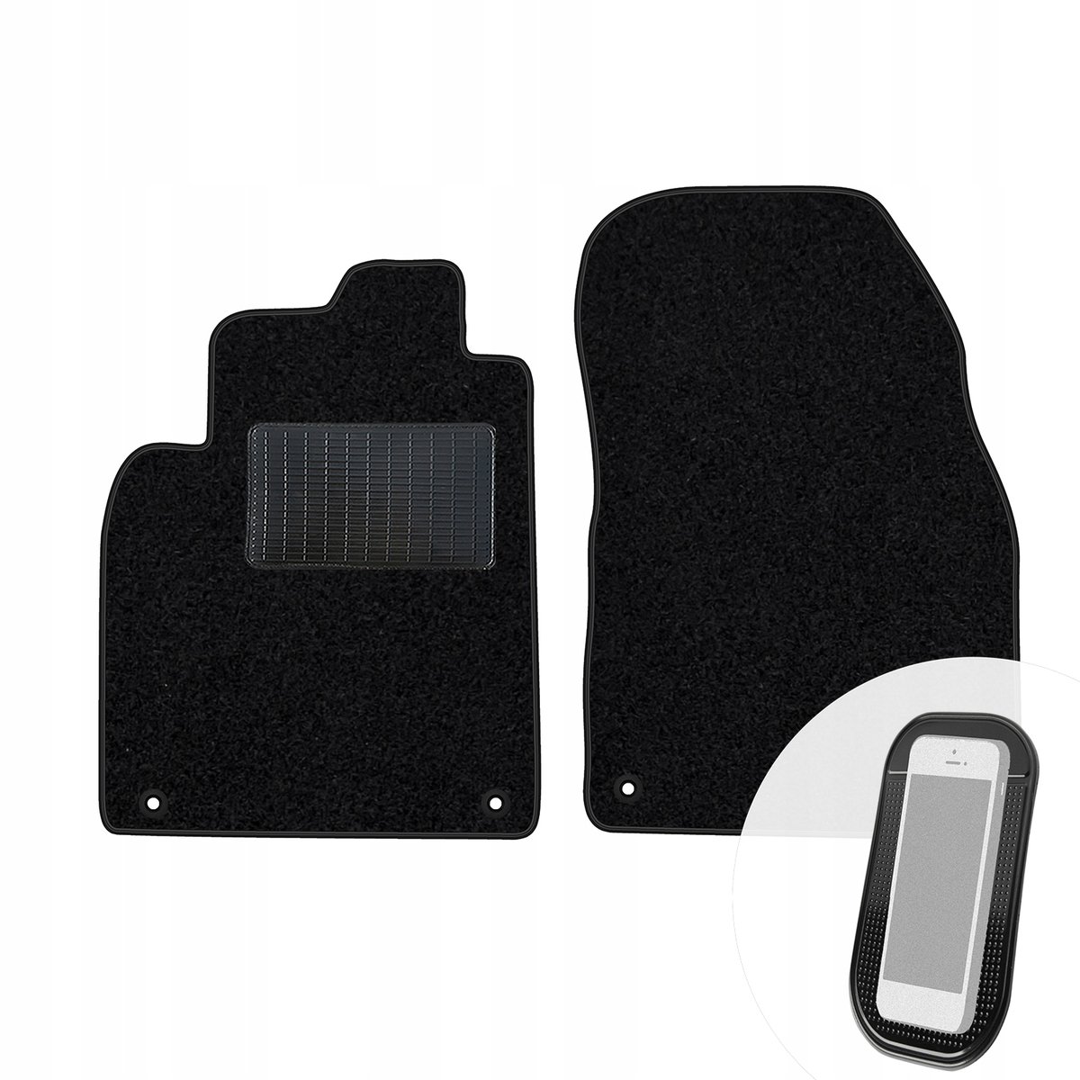 Welurowe dywaniki przód do Saab 9-3 II 2002-2011 - Inna marka ...