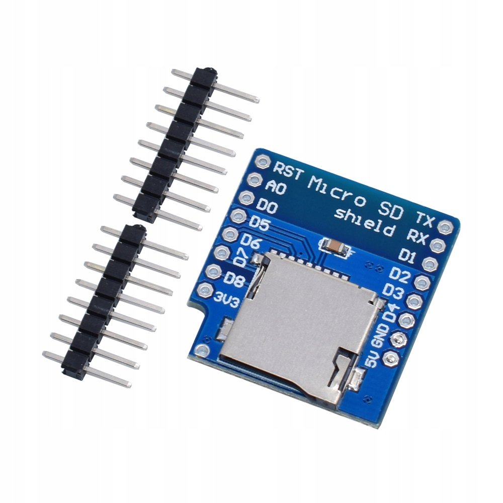 WeMos D1 mini Shield czytnik kart pamieci micro SD - Jomardyan | Sklep EMPIK.COM