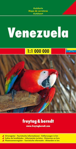 Wenezuela. Mapa 1:1 000 000 - Freytag & Berndt | Książka w Empik