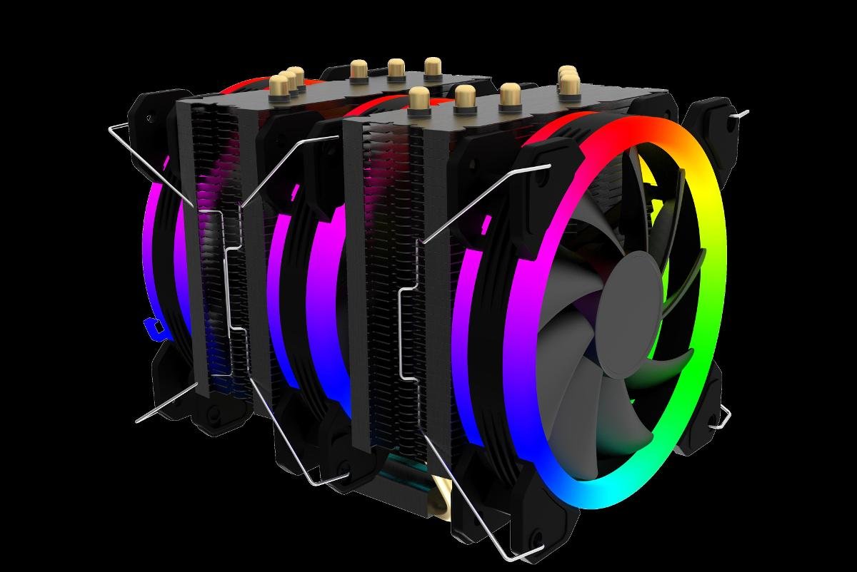 Wentylator procesora GEMBIRD Huracan X500 RGB - Gembird | Sklep EMPIK.COM