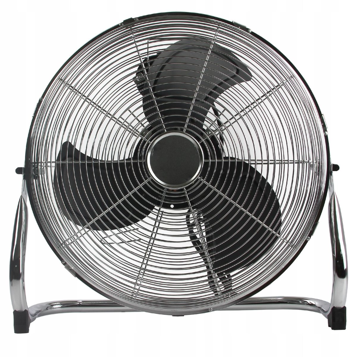 WENTYLATOR WIATRAK CYRKULATOR PODŁOGOWY MOCNY CICHY 80W 3 TRYBY METAL ...