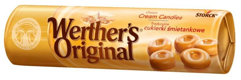WERTHER'S ORIGINAL - Tradycyjne Cukierki Śmietankowe (Dropsy) - 50G ...