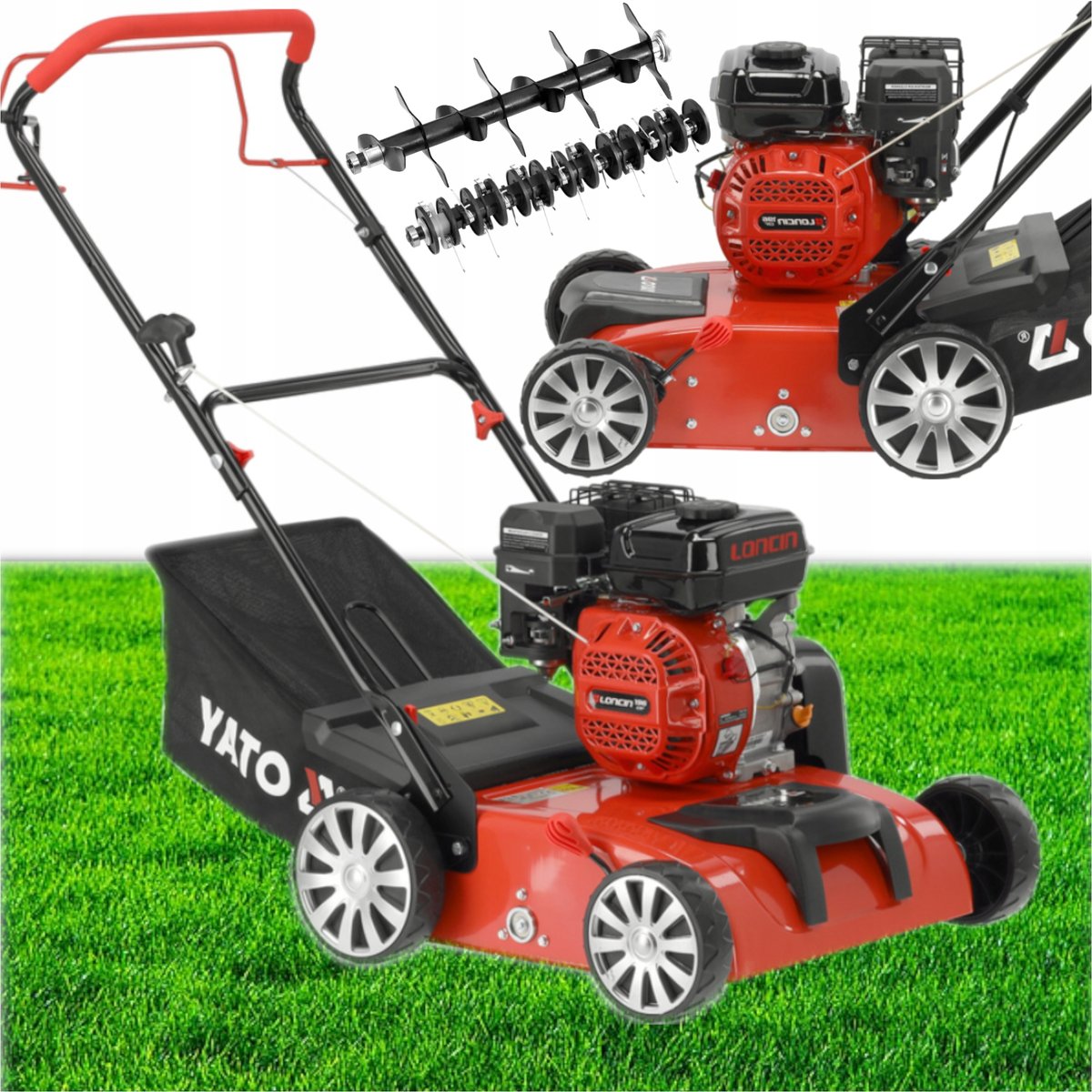 WERTYKULATOR AERATOR SPALINOWY 4100W 196cm3 DWIE GŁOWICE MEGA MOCNY - Rabino | Sklep EMPIK.COM