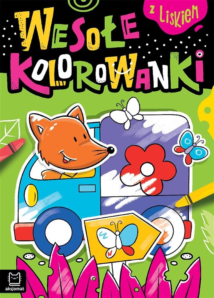 Wesołe kolorowanki z liskiem - Inna marka | Prasa Sklep EMPIK.COM