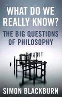 What Do We Really Know? - Blackburn Simon | Książka w Empik