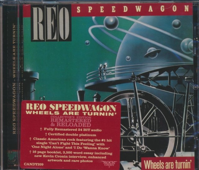 Wheels Are Turnin' (Lim.Collector's Edition) - Reo Speedwagon | Sklep ...