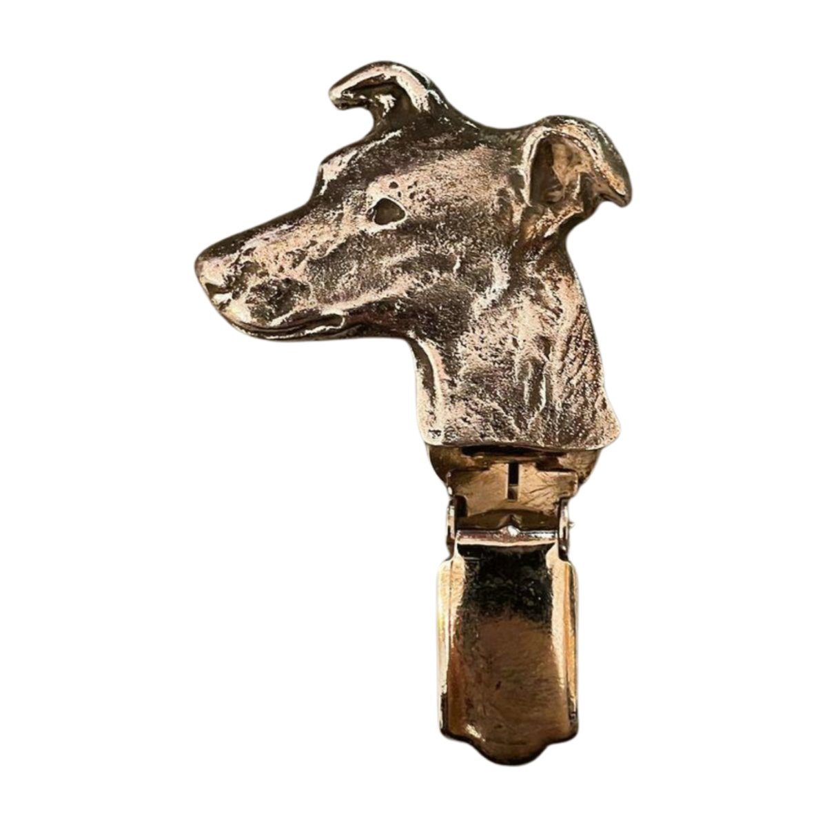 Whippet, Chart angielski - broszka z klipsem, uchwyt na numer startowy ...