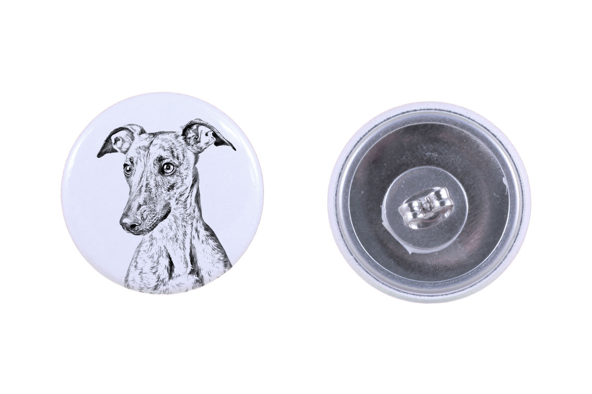 Whippet, Chart angielski - wyjątkowe kolczyki z psem, twój pupil na ...