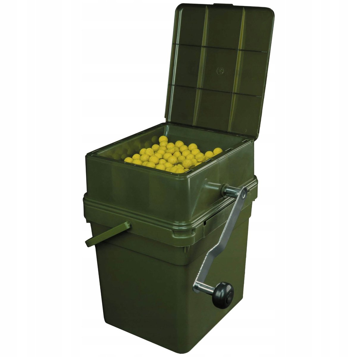 WIADRO WĘDKARSKIE Z KRUSZARKĄ DO KULEK RIDGE MONKEY - Inna marka ...