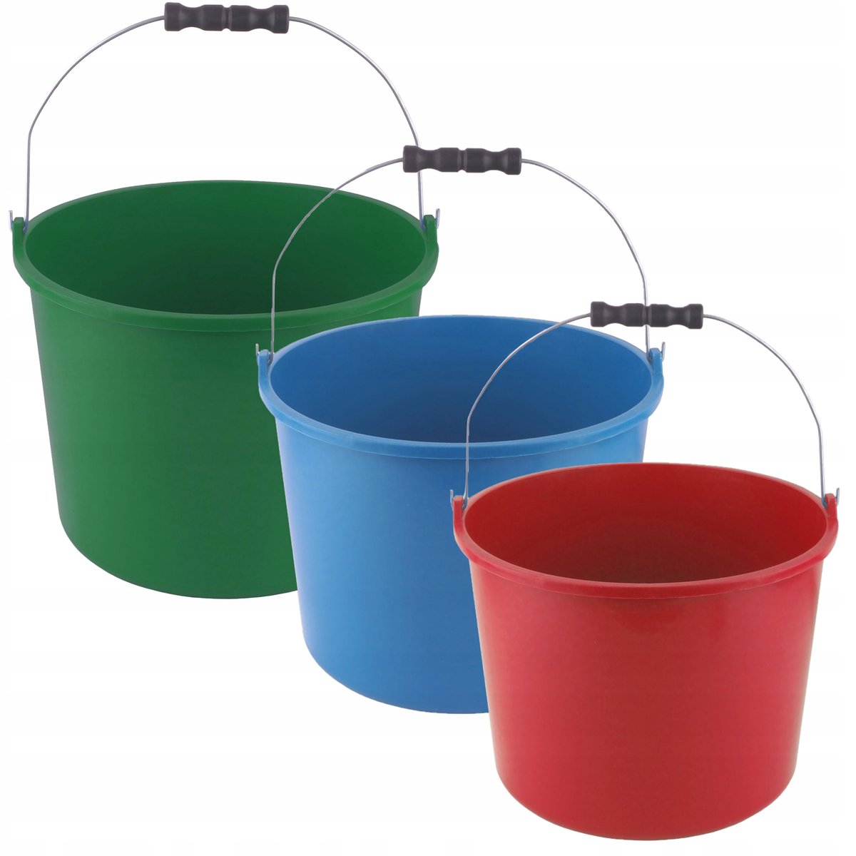 WIADRO WIADERKO GOSPODARCZE BUDOWLANE KOLOR 16L - BAUSTER | Sklep EMPIK.COM