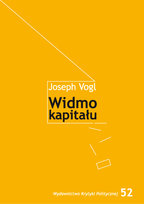 Widmo kapitału - Vogl Joseph | Książka w Empik