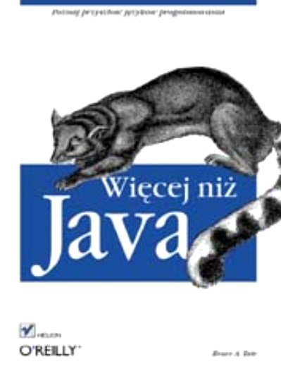 Więcej niż Java - Tate Bruce | Książka w Empik