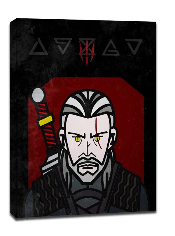 Wiedźmin - The Butcher of Blaviken - obraz na płótnie 70x100 cm ...