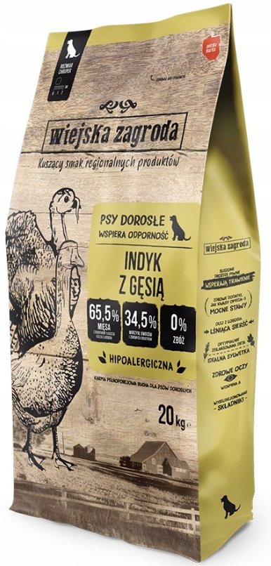 Wiejska Zagroda Indyk z Gęsią 20kg - Wiejska Zagroda | Sklep EMPIK.COM