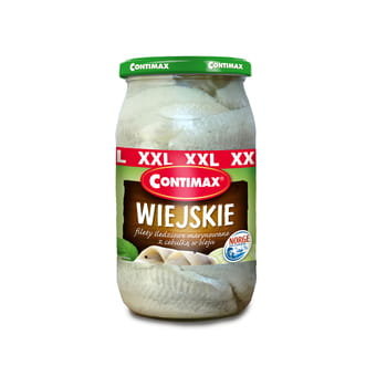 Wiejskie filety śledziowe z cebulką w oleju 900g Contimax - Inny ...