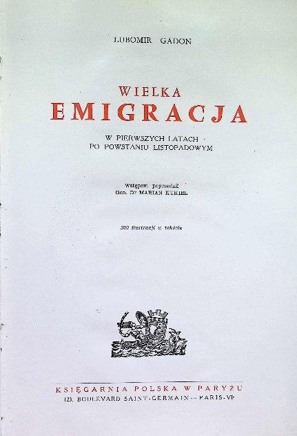 Wielka emigracja - Opracowanie zbiorowe | Książka w Empik