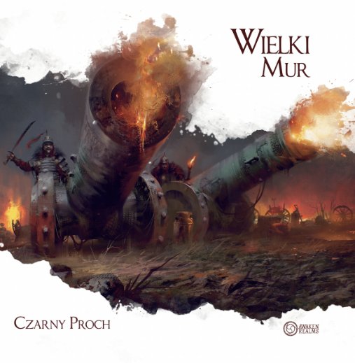 Wielki mur: Czarny proch (wersja z figurkami), gra strategiczna, Realms ...