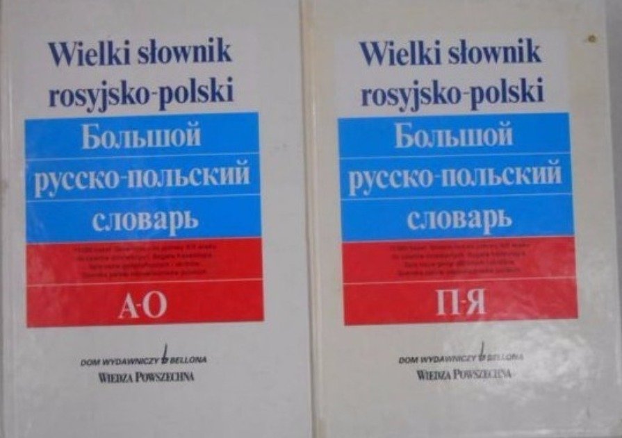 Wielki słownik rosyjsko polski tom I i II - W opisie | Książka w Empik