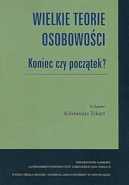 Wielkie teorie osobowości - W opisie | Książka w Empik