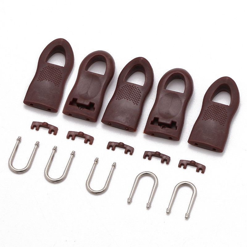 Wielofunkcyjne suwaki, 8 sztuk (4 duże i 4 małe), brązowe - INF | Sklep ...