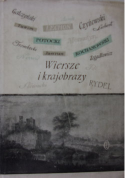 Wiersze i krajobrazy - Wydawnictwo Literackie | Książka w Empik