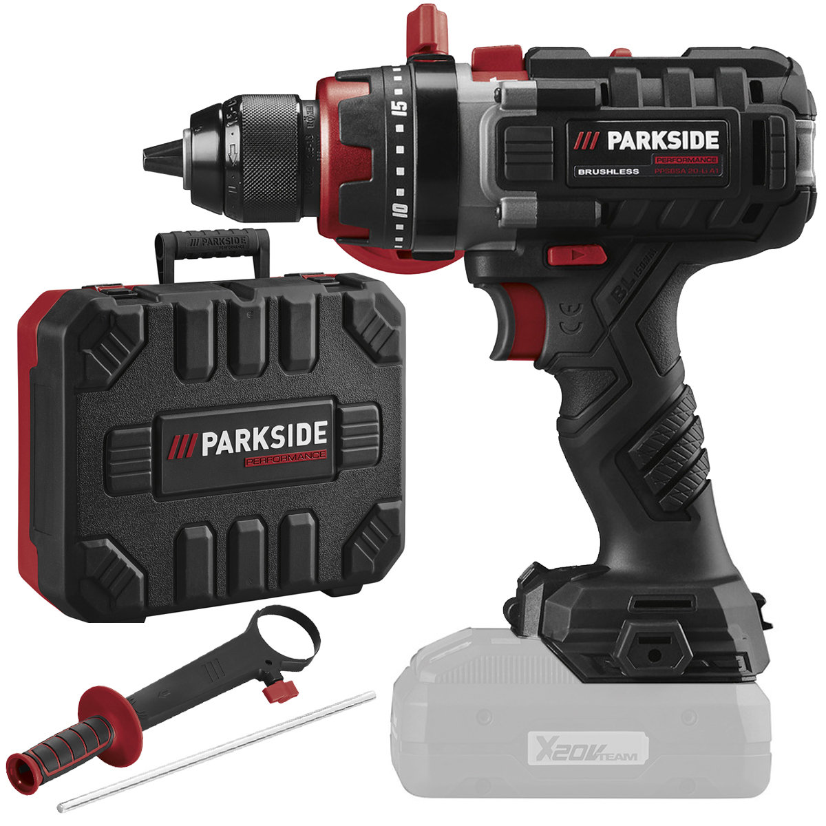 Wiertakro-wkrętarka Parkside PPSBSA 20-Li A1 20 V akumulatorowa udarowa - Parkside | Sklep EMPIK.COM