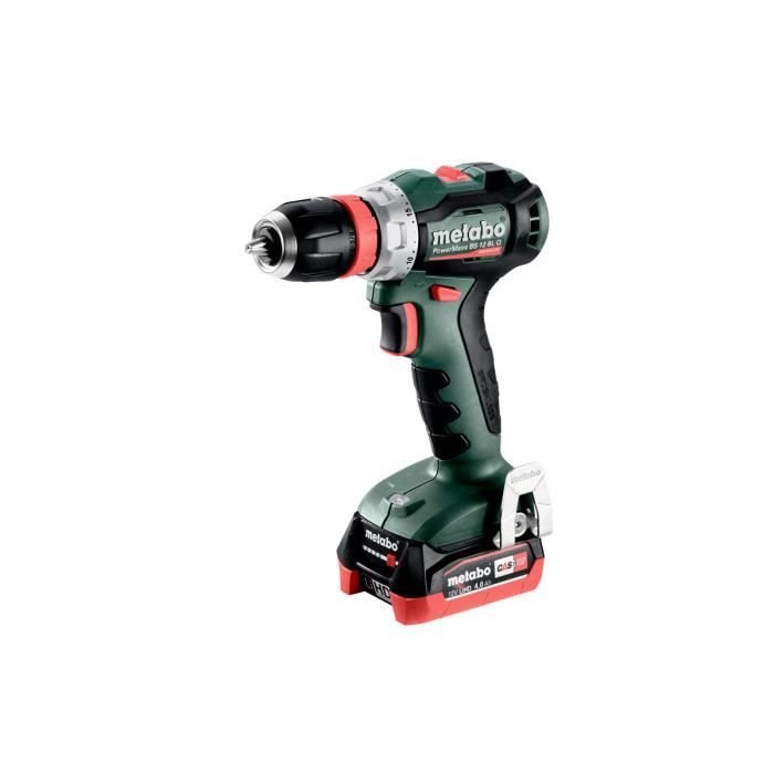 Wiertarka udarowa METABO - powermaxx bs12 bl -12V 2X4AH LI-POWER - ŁADOWARKA ASC 50 - METABOX ...