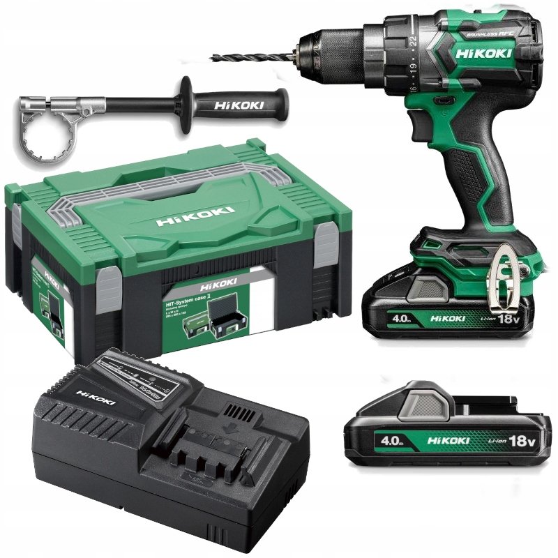 WIERTARKO-WKRĘTARKA HIKOKI DS18DC WHZ 140Nm 18V 2x4,0Ah BEZSZCZOTKOWA MOCNA - Hikoki | Sklep ...