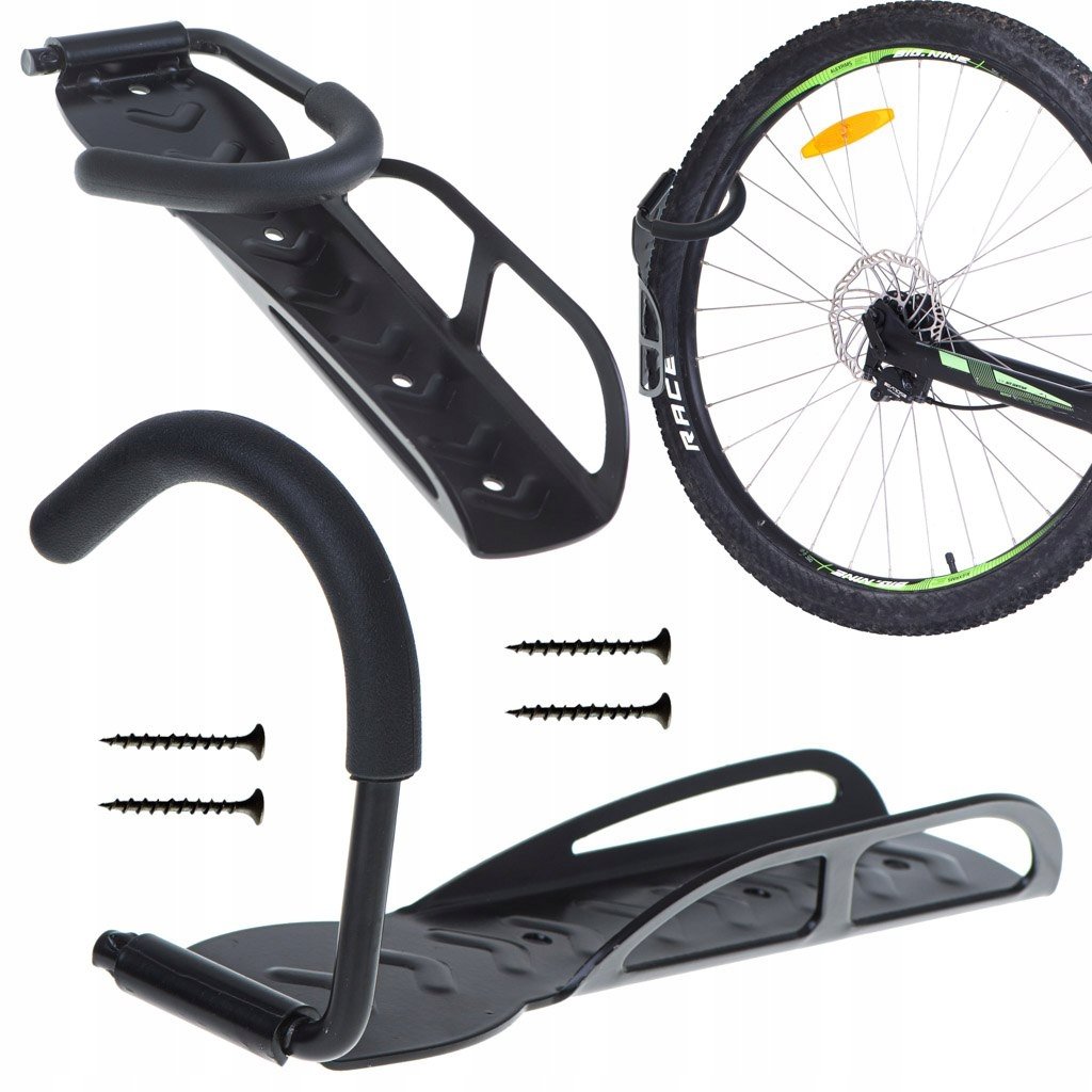 Wieszak na rower na ścianę uchwyt rowerowy ścienny - VERK GROUP | Sport ...