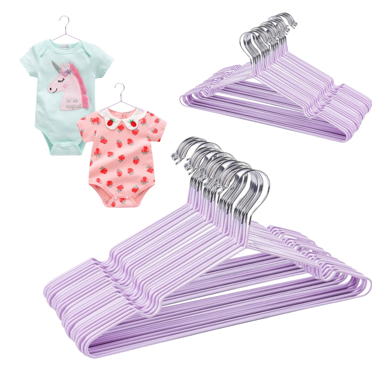 WIESZAKI NA UBRANIA DZIECIĘCE 20 SZT DLA DZIECI [D-WU3-FIO-KIDS] - Inna ...