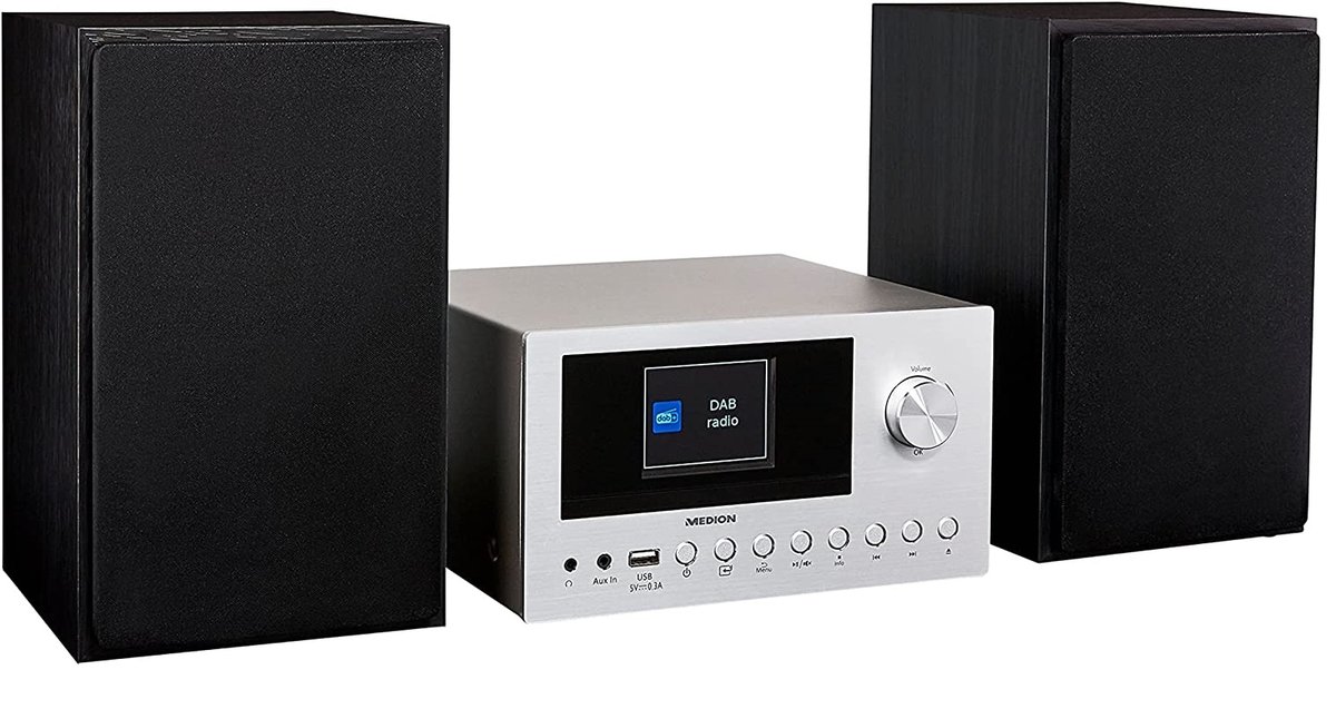 Wieża Medion P85003 Dab+ Fm Usb Bluetooth Aux Cd - MEDION | Sklep EMPIK.COM