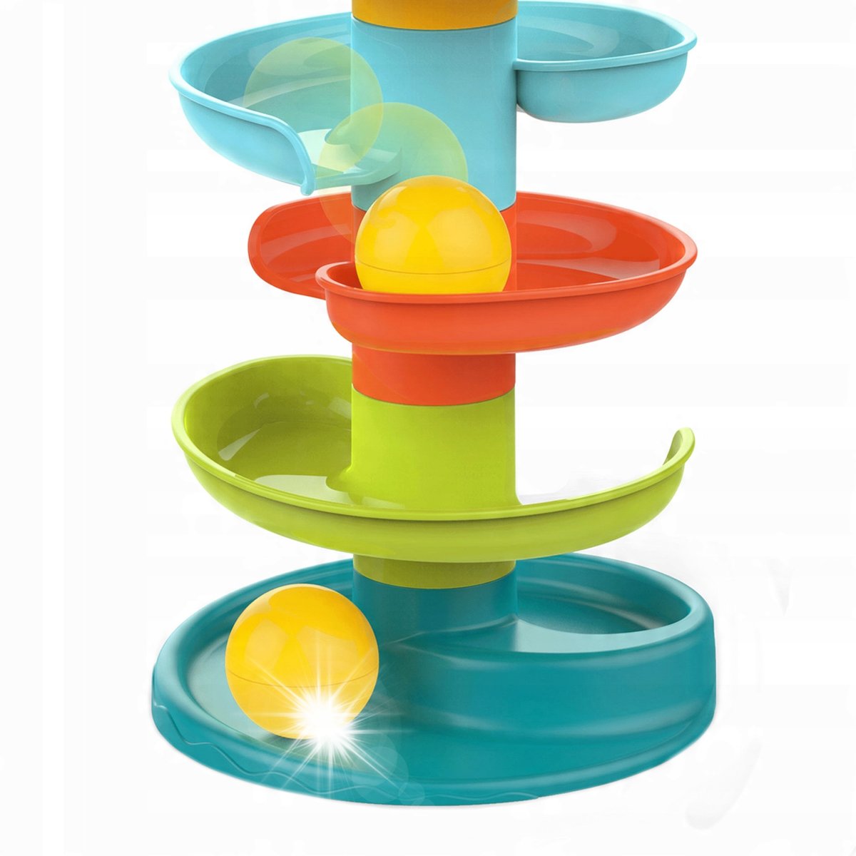 Wieża Z Piłeczkami Zjezdzalnia Kulek Xl Piramidka Wyścig Kulek Lew ...