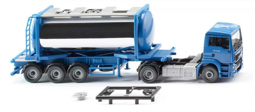 Wiking 053605 H0 MAN TGS tank container articulated - Wiking | Sklep ...