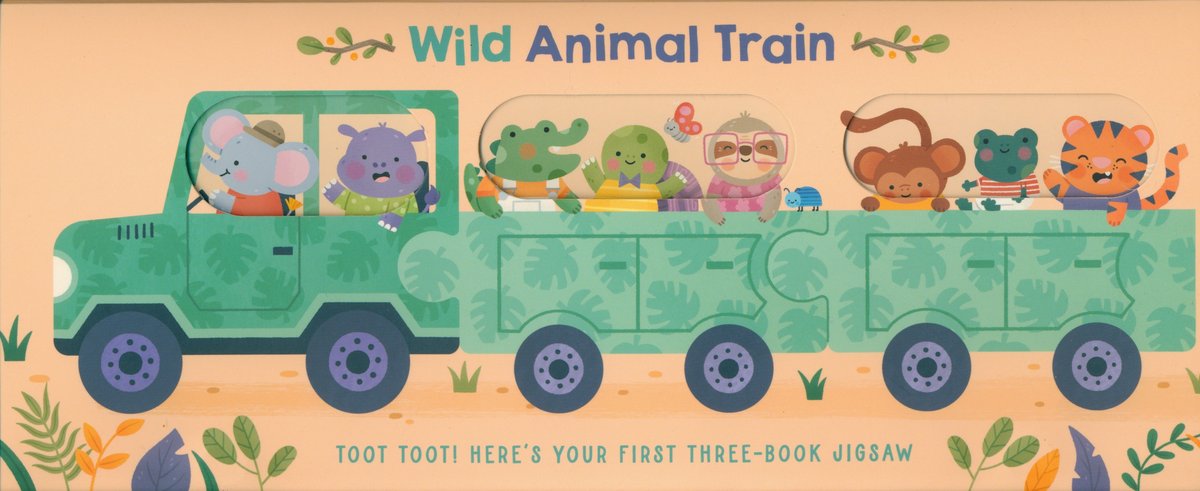 Wild Animal Train - Opracowanie zbiorowe | Książka w Empik