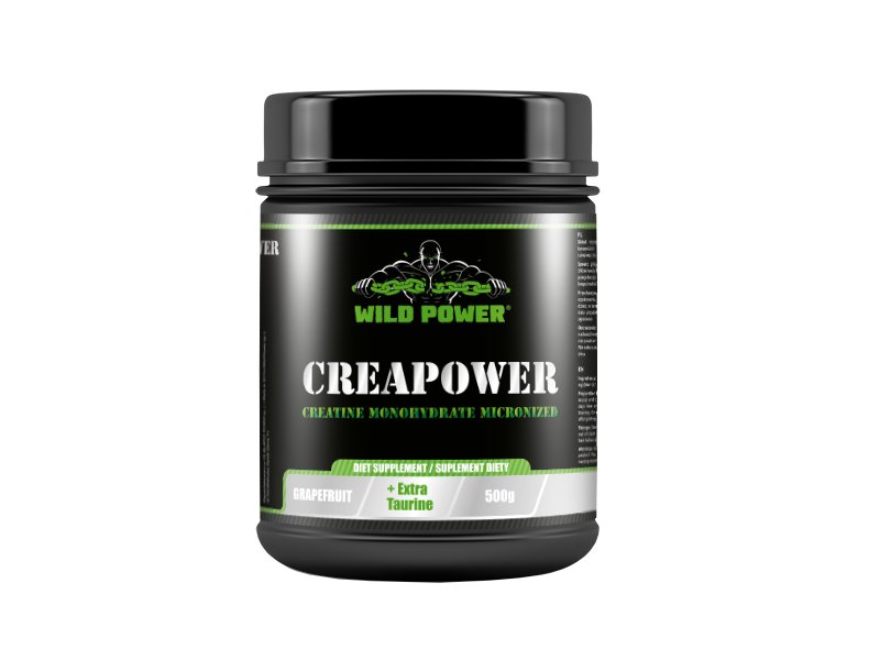 Wild Power, Kreatyna, Crea Power, naturalny, 500 g - WILD POWER | Sport ...