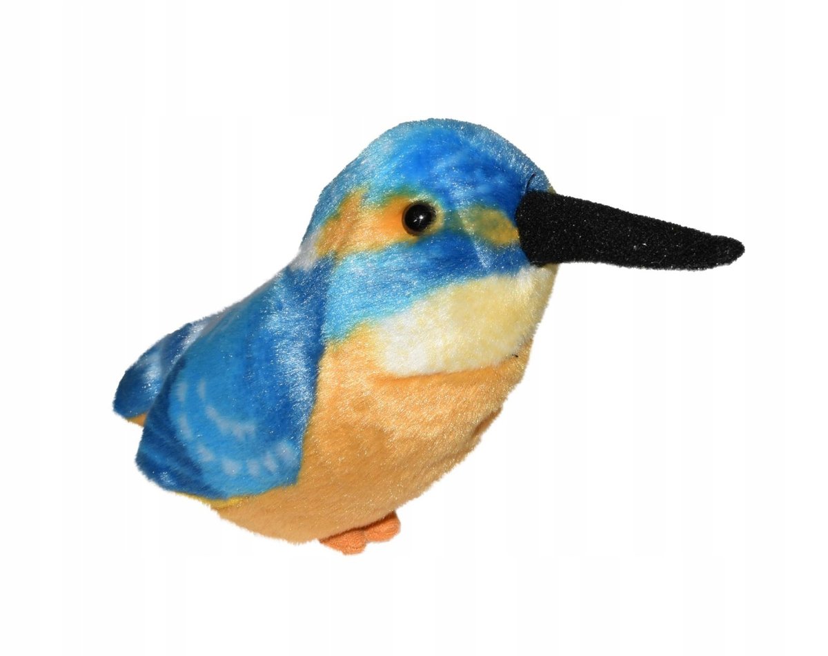 WILD REPUBLIC RSPB KINGFISHER, AUTHENTIC ANIMAL SOUND, STUFFED ANIMAL ...