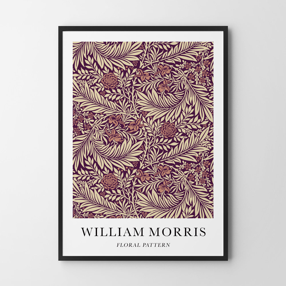 William Morris Flower pattern 50x70 cm - Hog Studio | Sklep EMPIK.COM