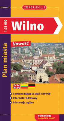 Wilno. Plan miasta - Opracowanie zbiorowe | Książka w Empik
