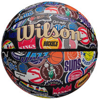 Wilson NBA All Team Retro Ball WZ4028501XB, unisex, piłki do koszykówki ...
