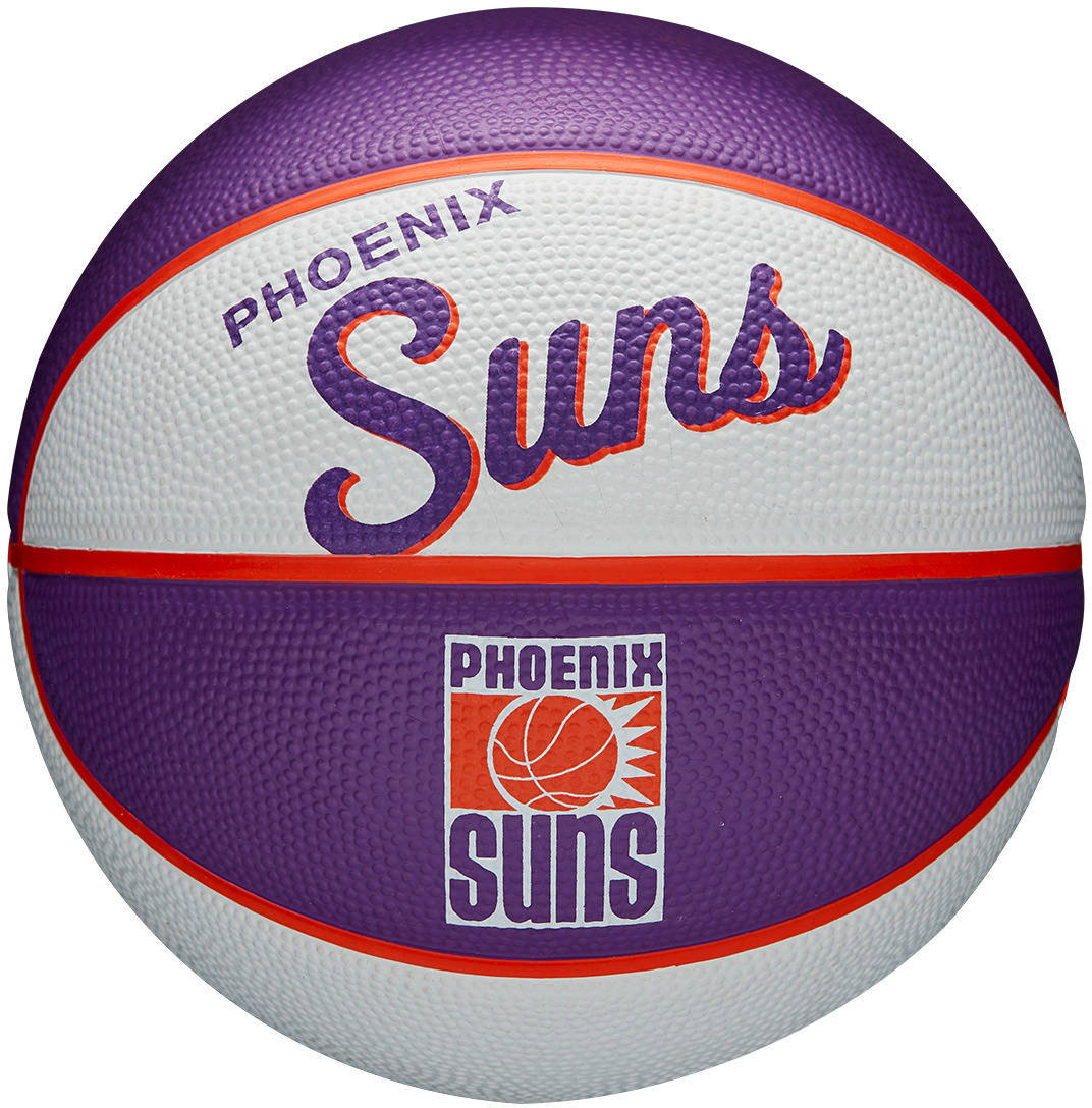 WILSON Phoenix Suns Retro Mini Piłka do koszykówki - Wilson | Sport ...
