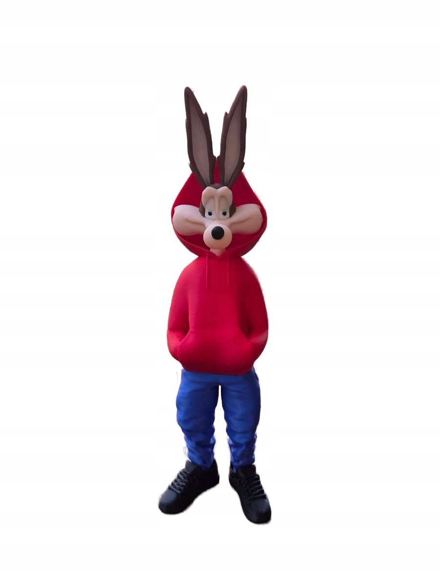 Wiluś E. Kojot w stylu street wear figurka drukowana 3D - Magic Print ...