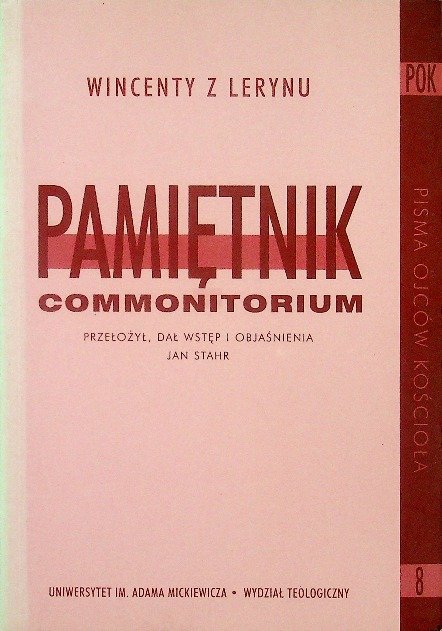 Wincenty z Lerynu pamiętnik - W opisie | Książka w Empik