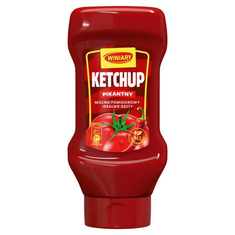 WINIARY KETCHUP 450G PIKANTNY PET - Inna marka | Sklep EMPIK.COM