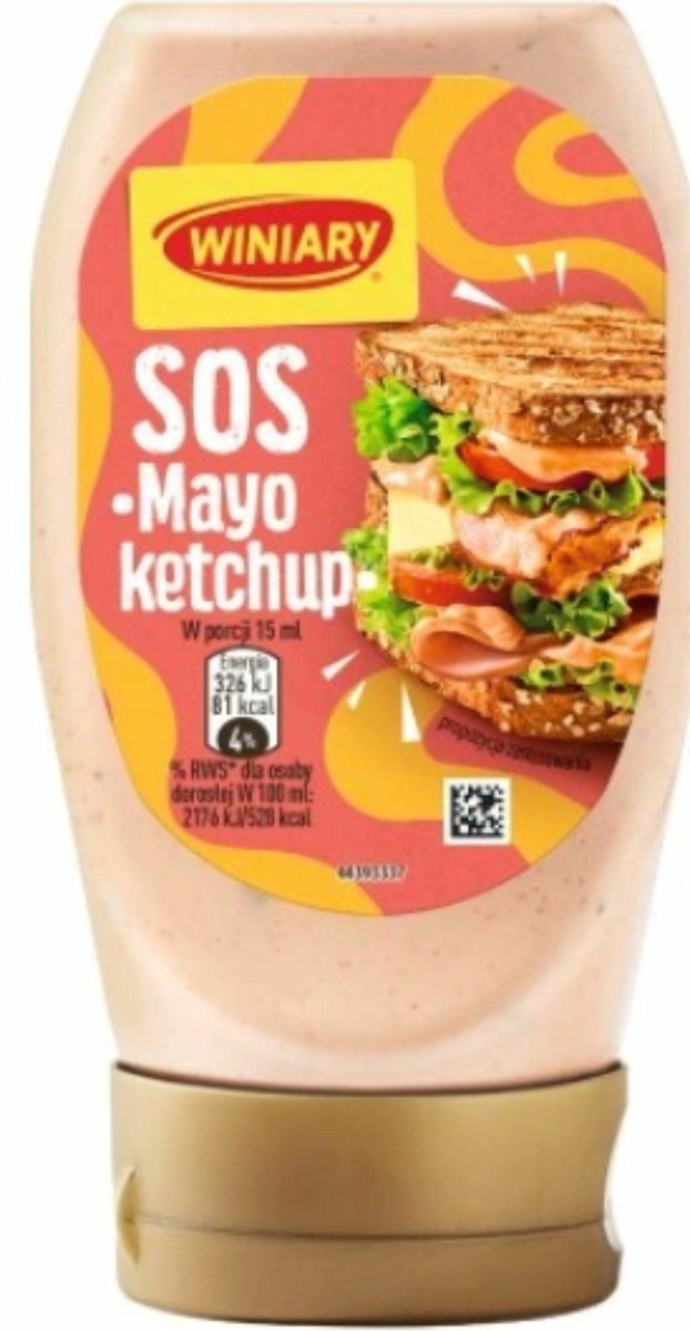 WINIARY SOS 250 ML MAYO KETCHUP TUBA - Inna marka | Sklep EMPIK.COM