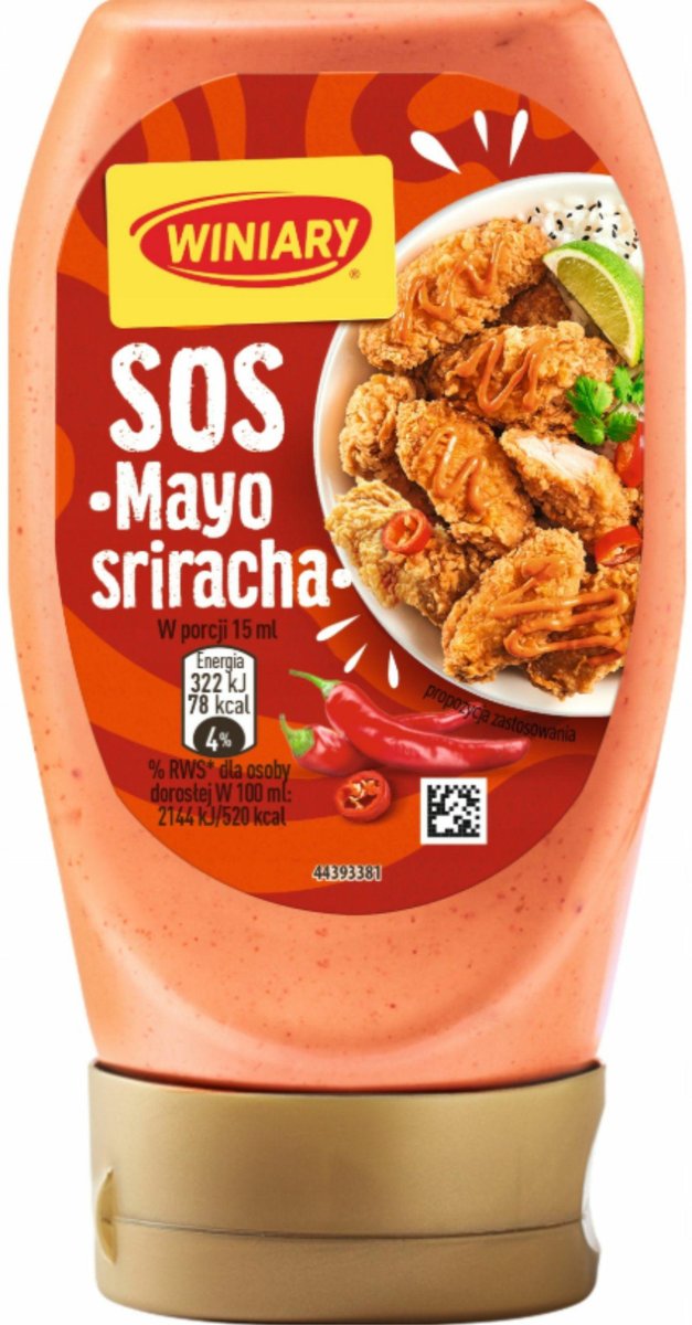 WINIARY SOS KETCHUP 250 ML MAYO SRIRACHA TUBA - Inna marka | Sklep ...