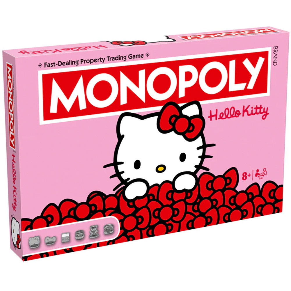 Winning Moves MONOPOLY - Hello Kitty gra planszowa (ENG - UK ...