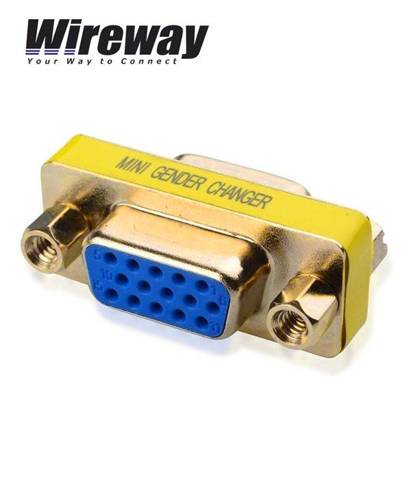Wireway WW420019 - Łącznik adapter gender VGA - VGA (typ żeński ...