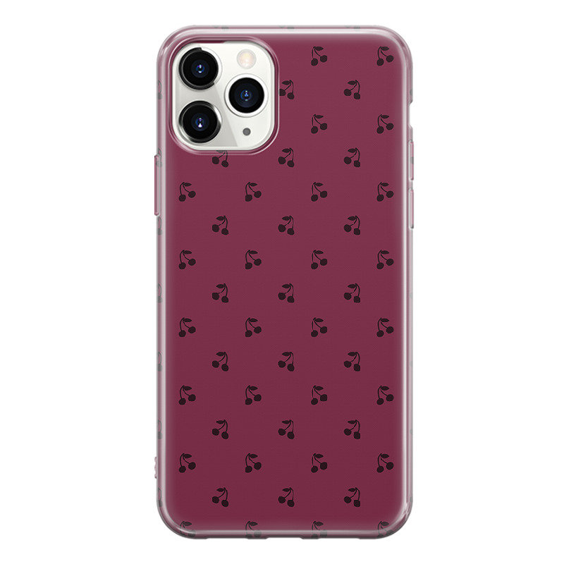 Wisienki tiny plum - iPhone 14 Pro MAX Etui silikonowe z nadrukiem [TIF 95A] - PieceofCase ...